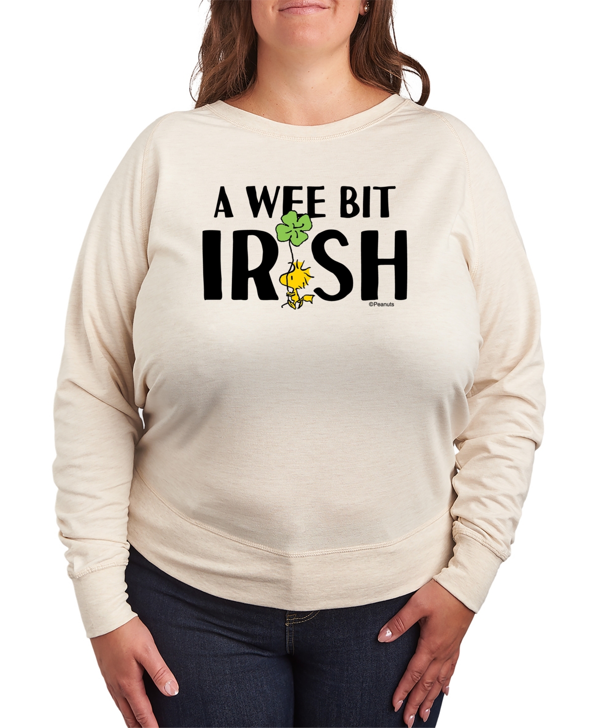 Click here for Hybrid Apparel Plus Size Peanuts A Wee Bit Irish W... prices