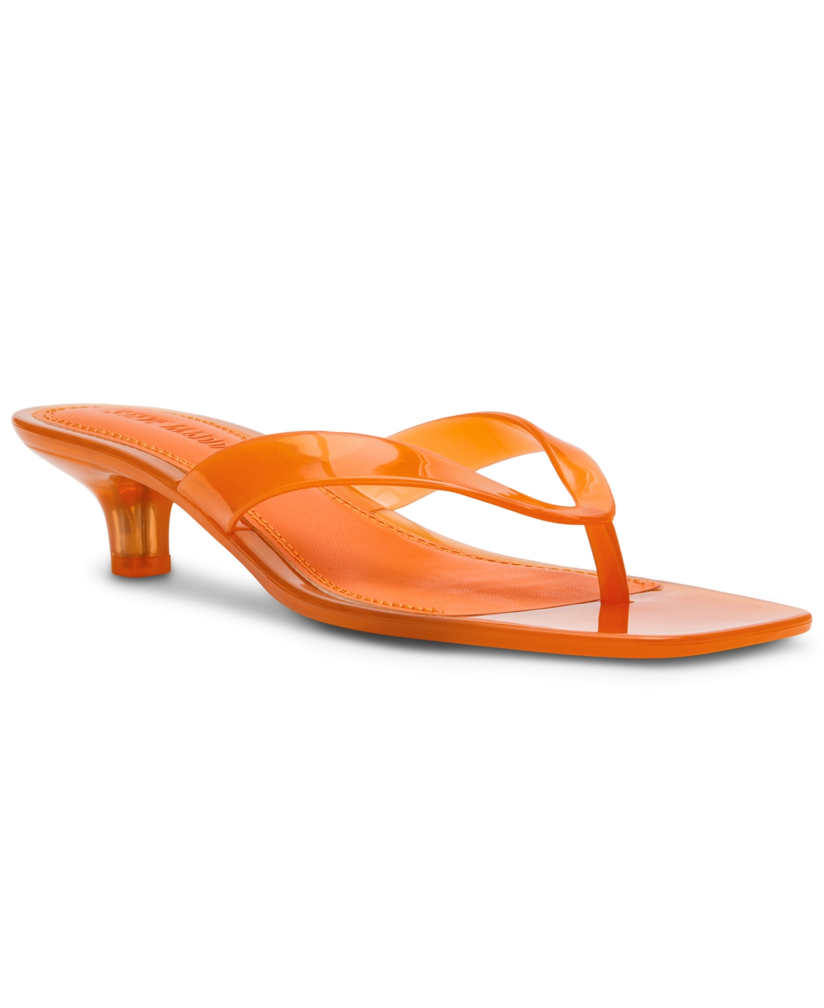 Click here for Steve Madden Womens Tracie-j Kitten-Heel Jelly Tho... prices