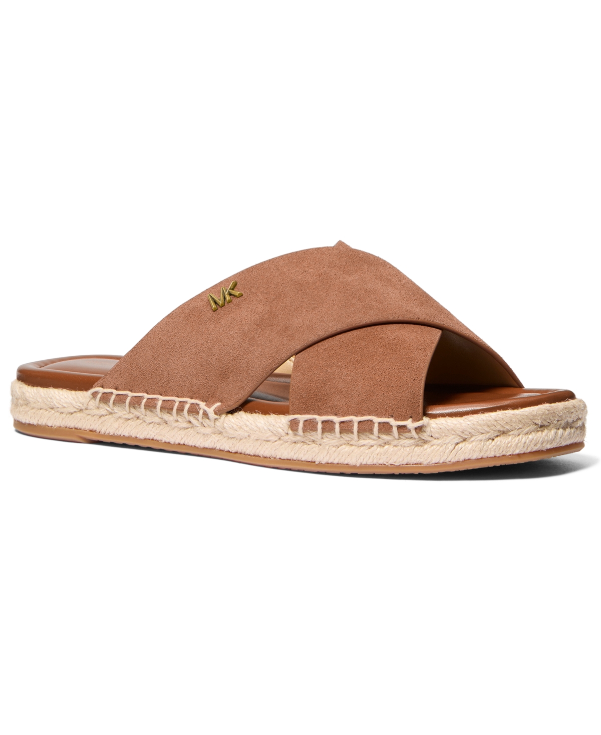 Click here for Michael Kors Womens Kenzie Flat Heel Sandals - Lug... prices