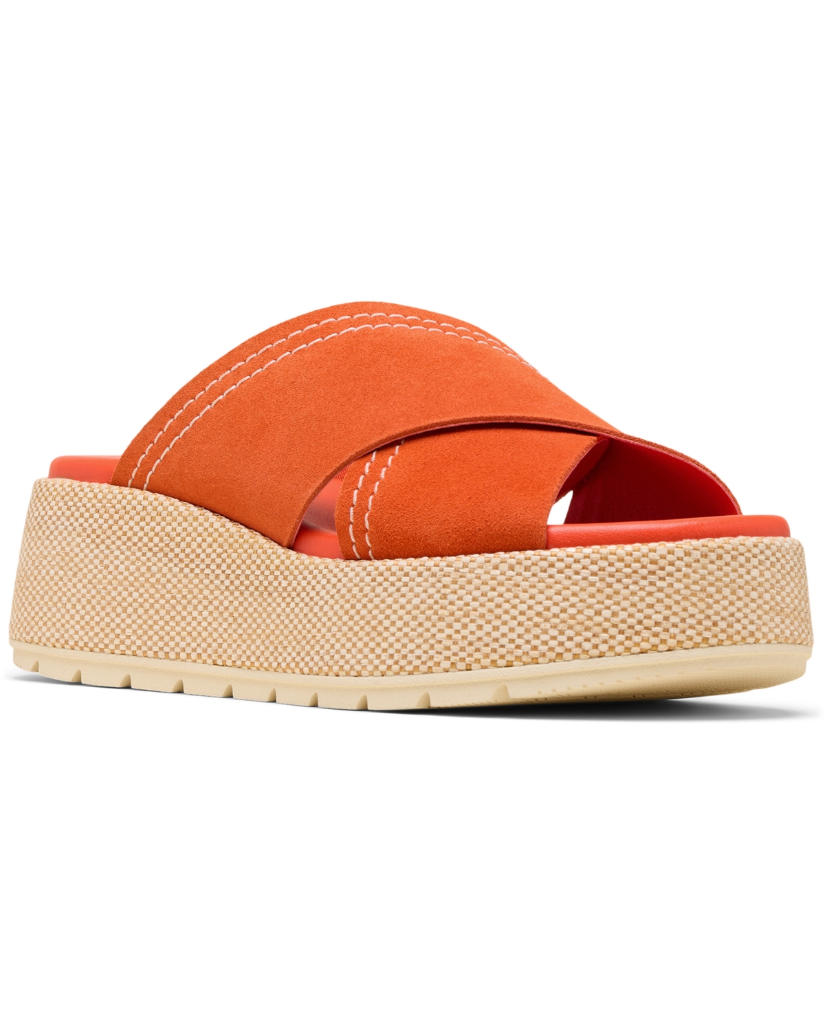 Click here for Sorel Womens Sunpeak Round Toe Platform Sandals -... prices