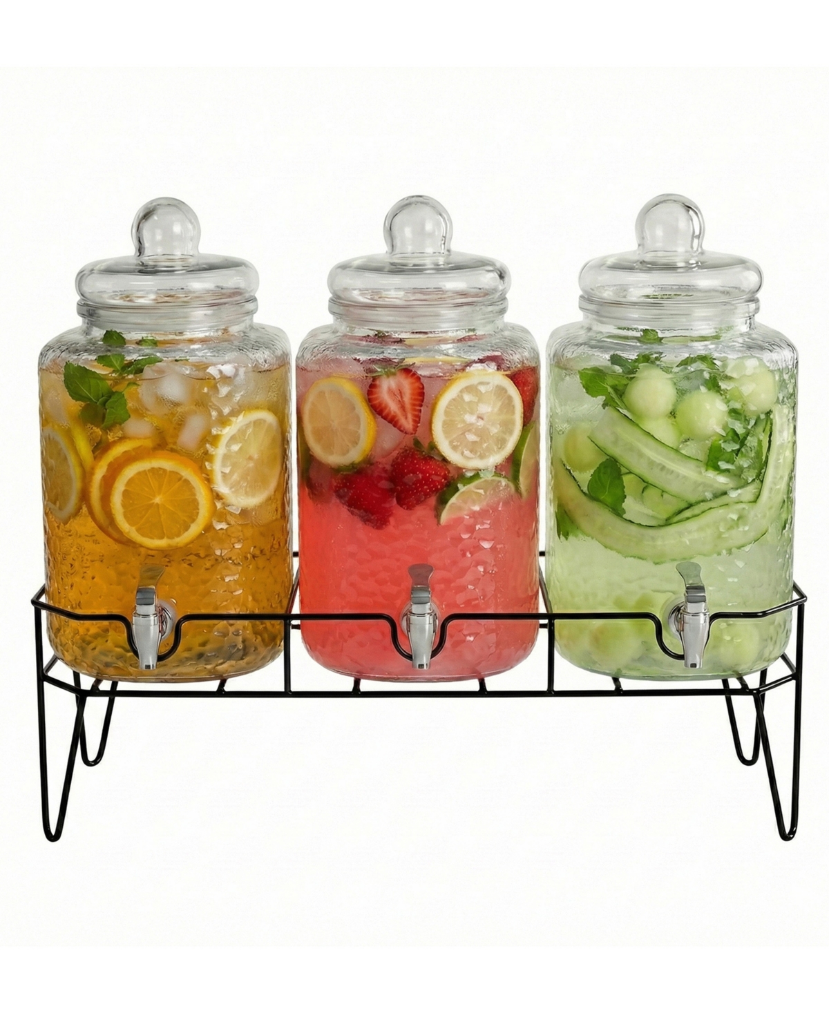 Click here for Jay Imports Hamburg Triple Dispenser with Stand  S... prices