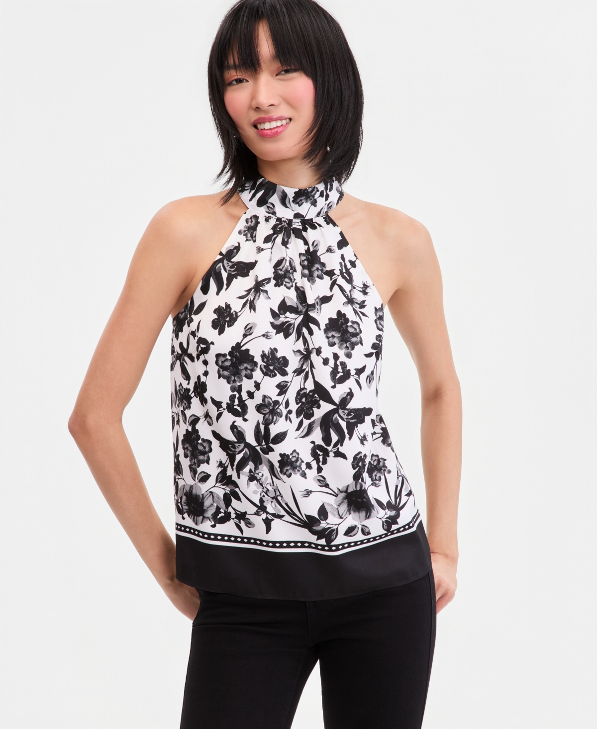 Click here for I.n.c. International Concepts Womens Halter Top  M... prices