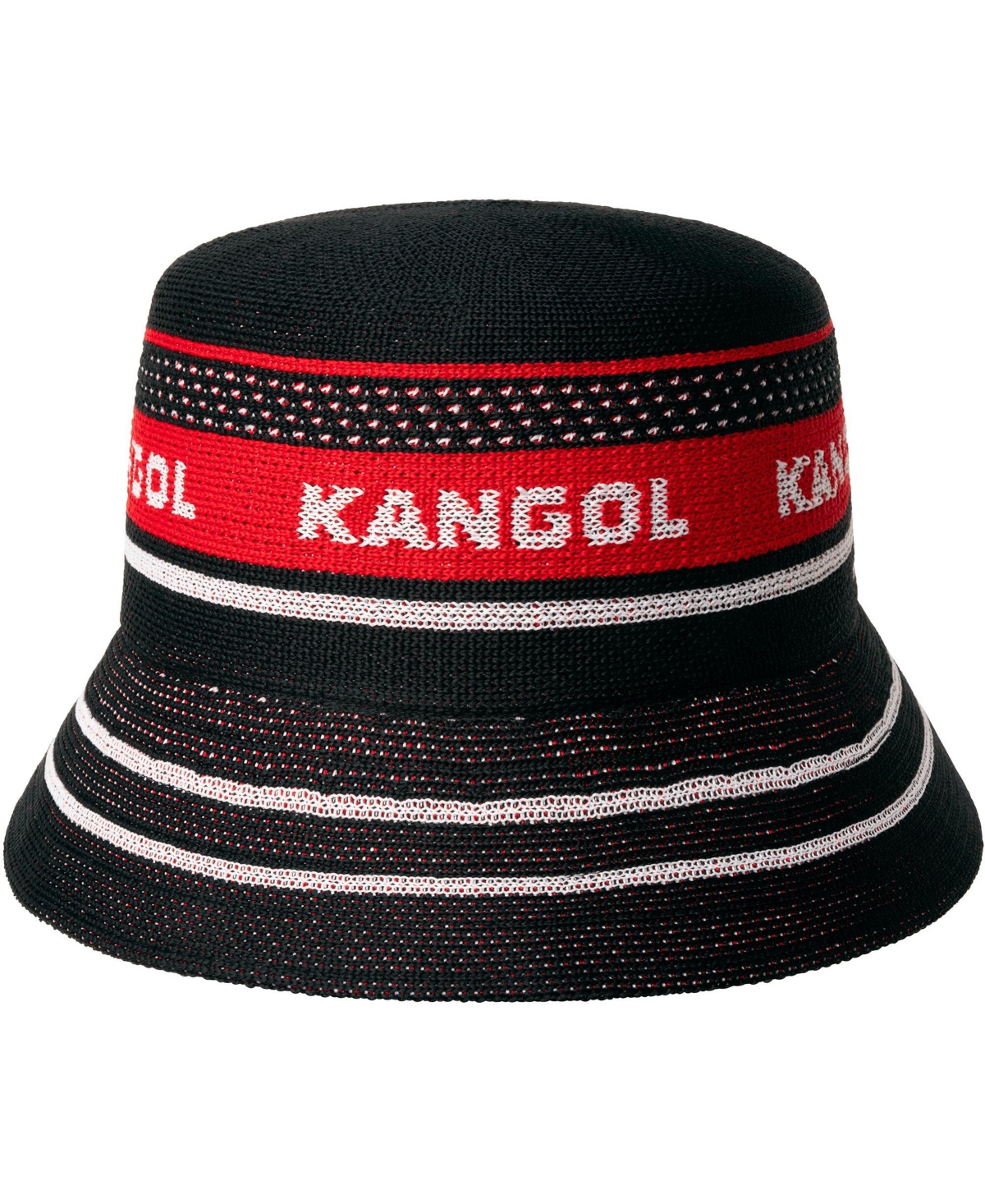 Click here for Kangol Mens Tropic Game Stripe Lahinch - Black prices