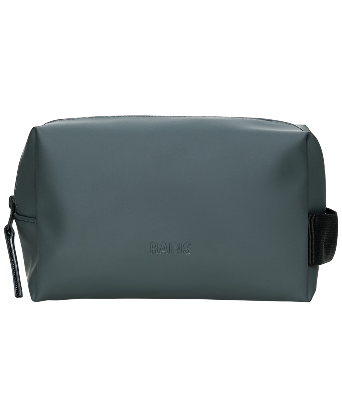 Click here for Rains Mens Small Waterproof Wash Bag - Dark Gray prices