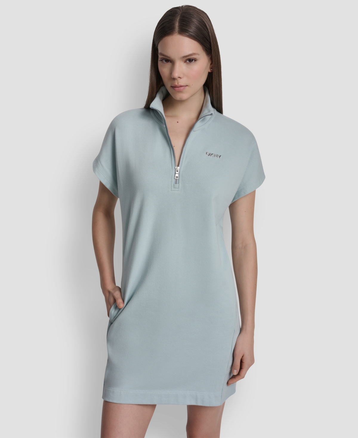 Click here for Dkny Sport Womens Regular-Fit Half Zip Sneaker Dre... prices