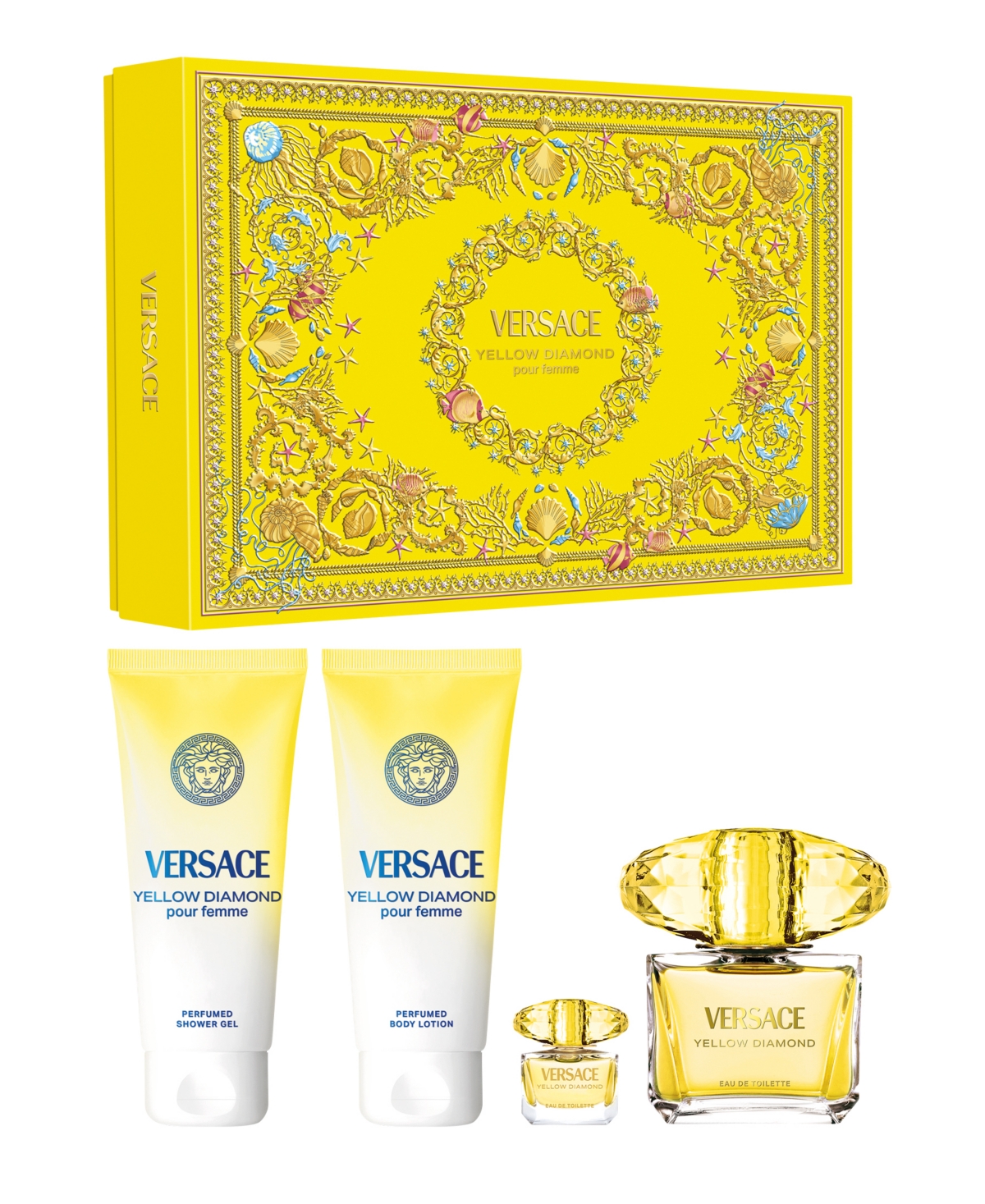Click here for Versace 4-Pc. Yellow Diamond Eau De Parfum Gift Se... prices
