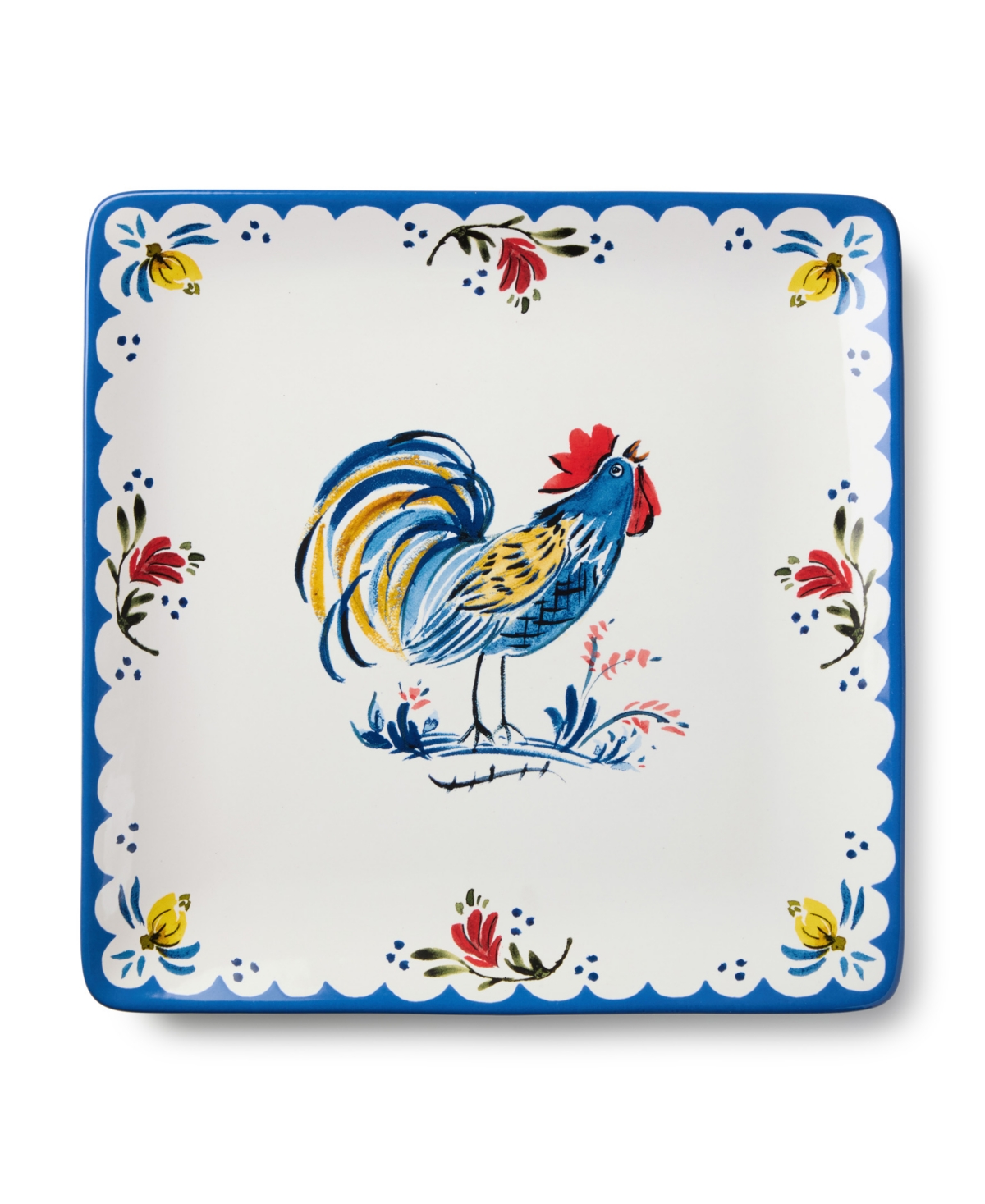 Click here for Certified International French Rooster Square Plat... prices