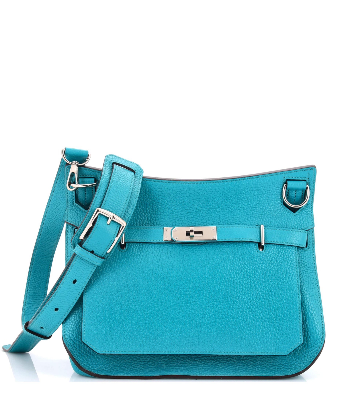 Click here for Pre-Owned HERMES 28 Jypsiere Bag Clemence - Blue prices