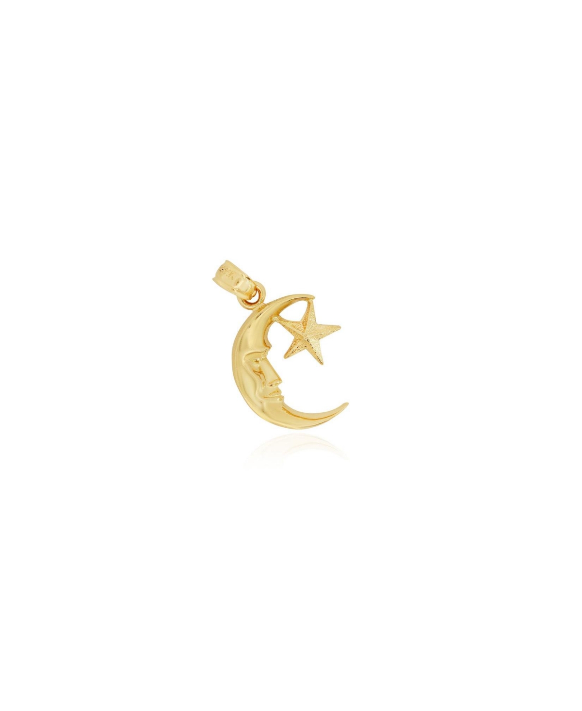 Click here for The Lovery Moon and Star Charm - Yellow gold prices
