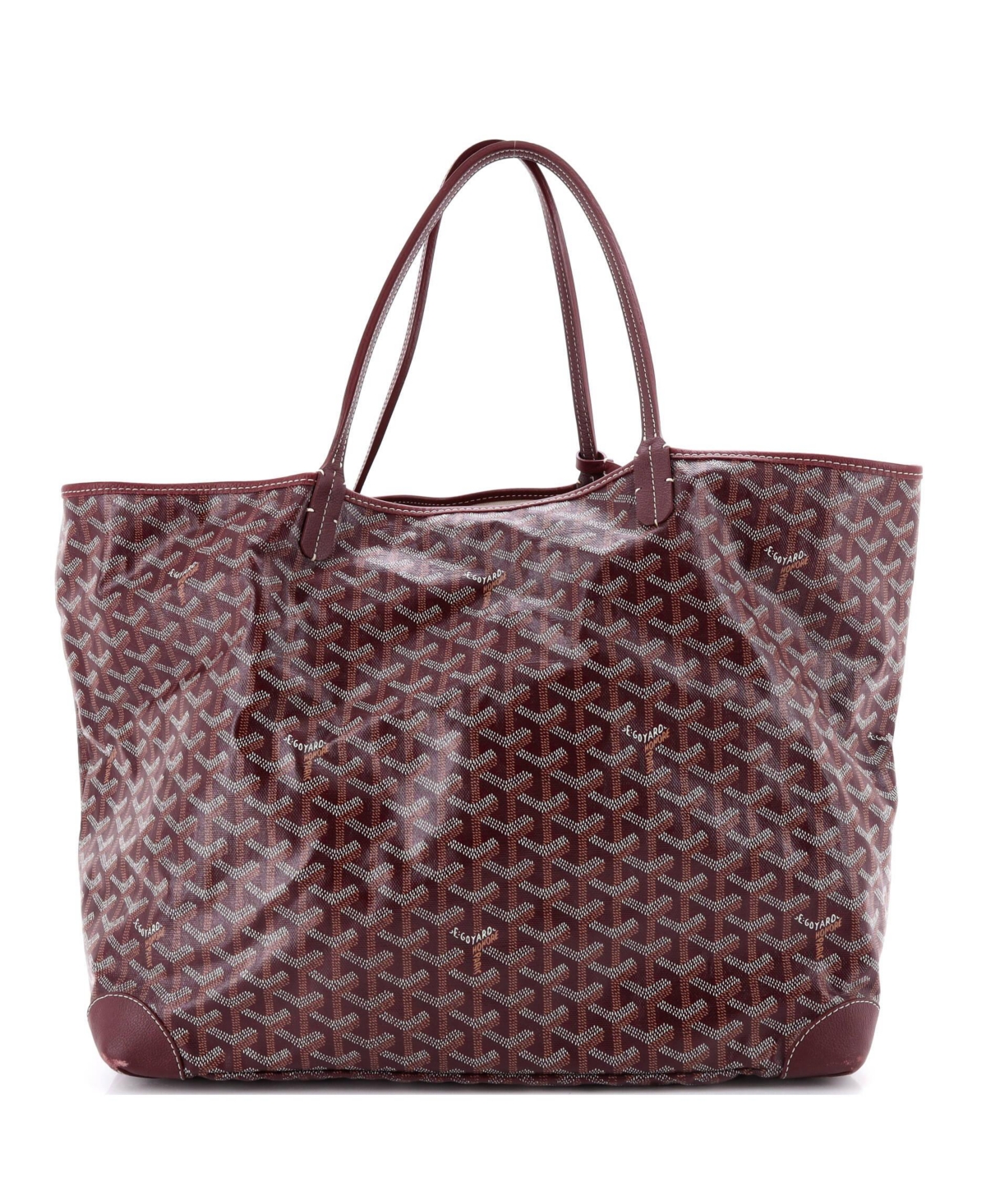 Click here for Pre-Owned Goyard Mm Artois Tote Coated Canvas - Re... prices