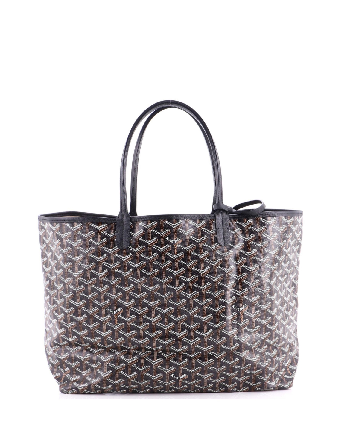 Click here for Pre-Owned Goyard Pm Saint Louis Tote Coated Canvas... prices