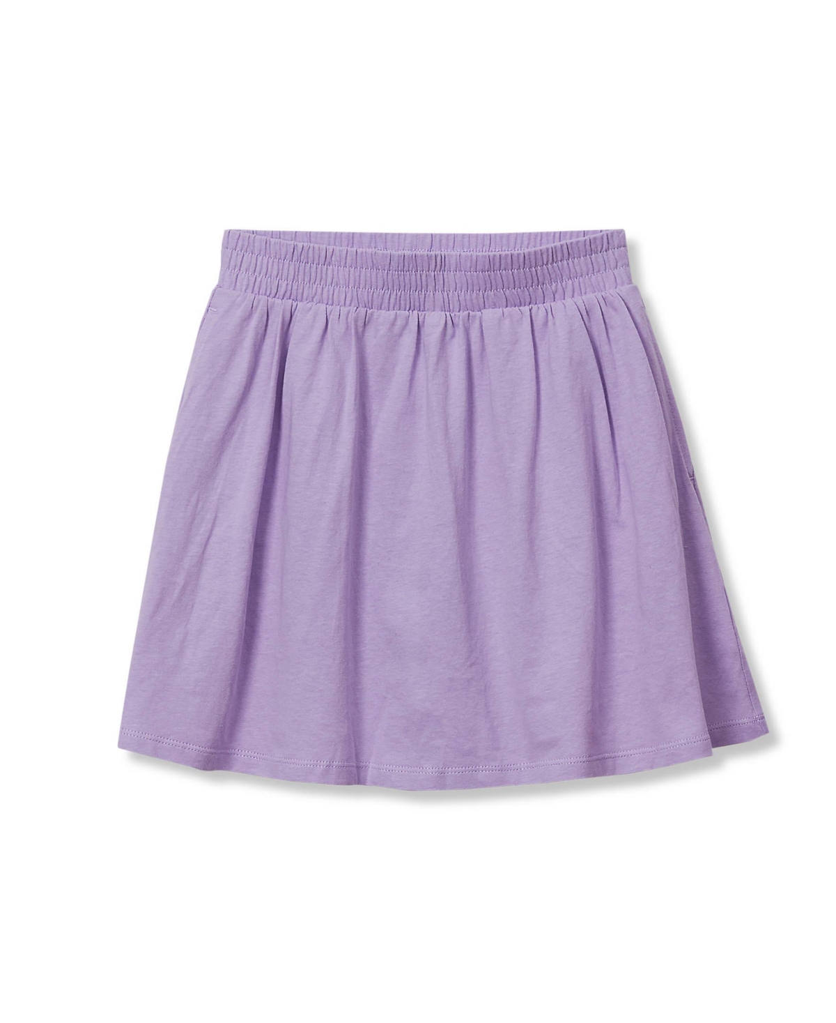 Click here for Lands End Big Girls Plus Smocked Skort - Lavender prices