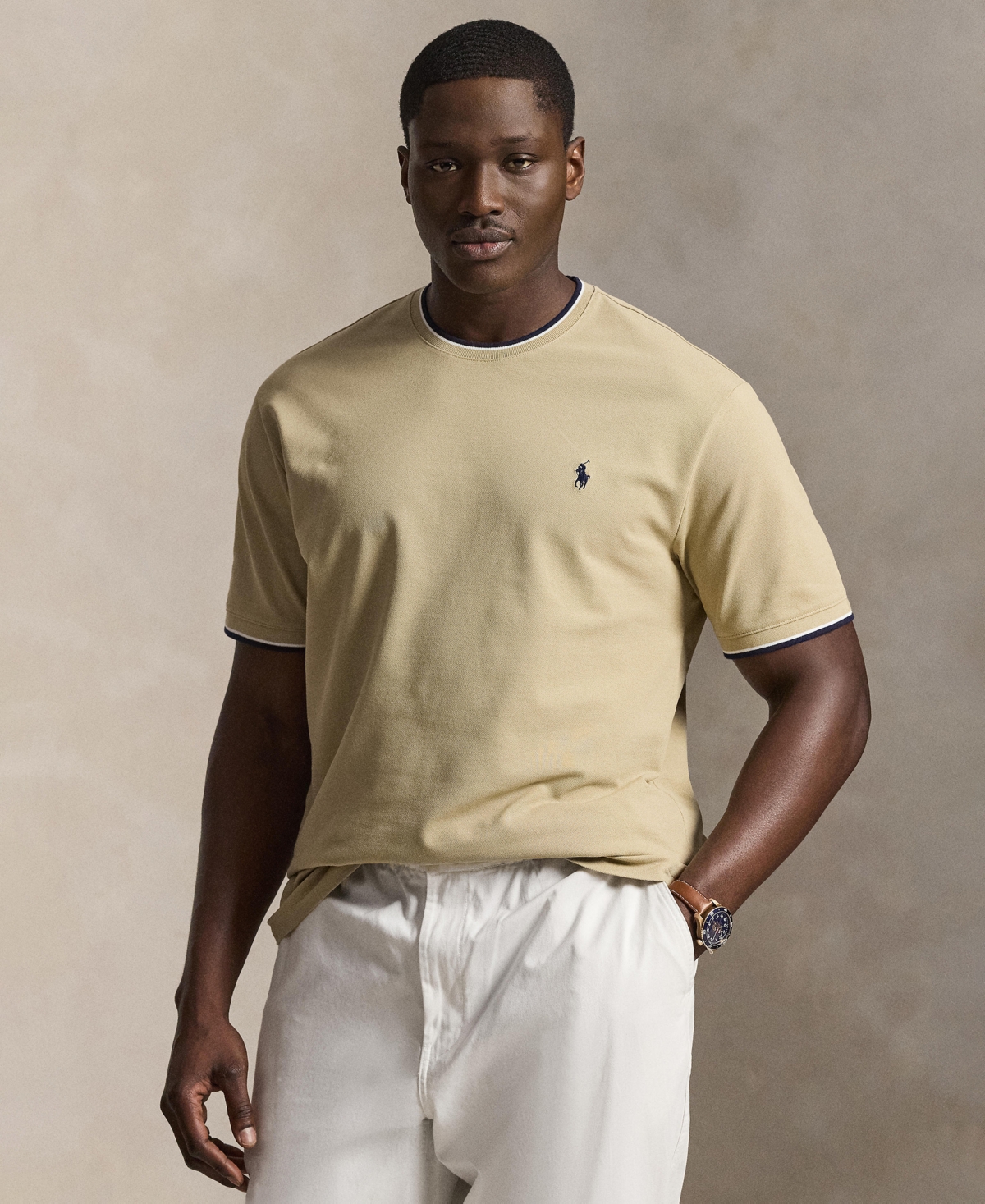 Click here for Polo Ralph Lauren Mens Big & Tall Crewneck T-Shirt... prices