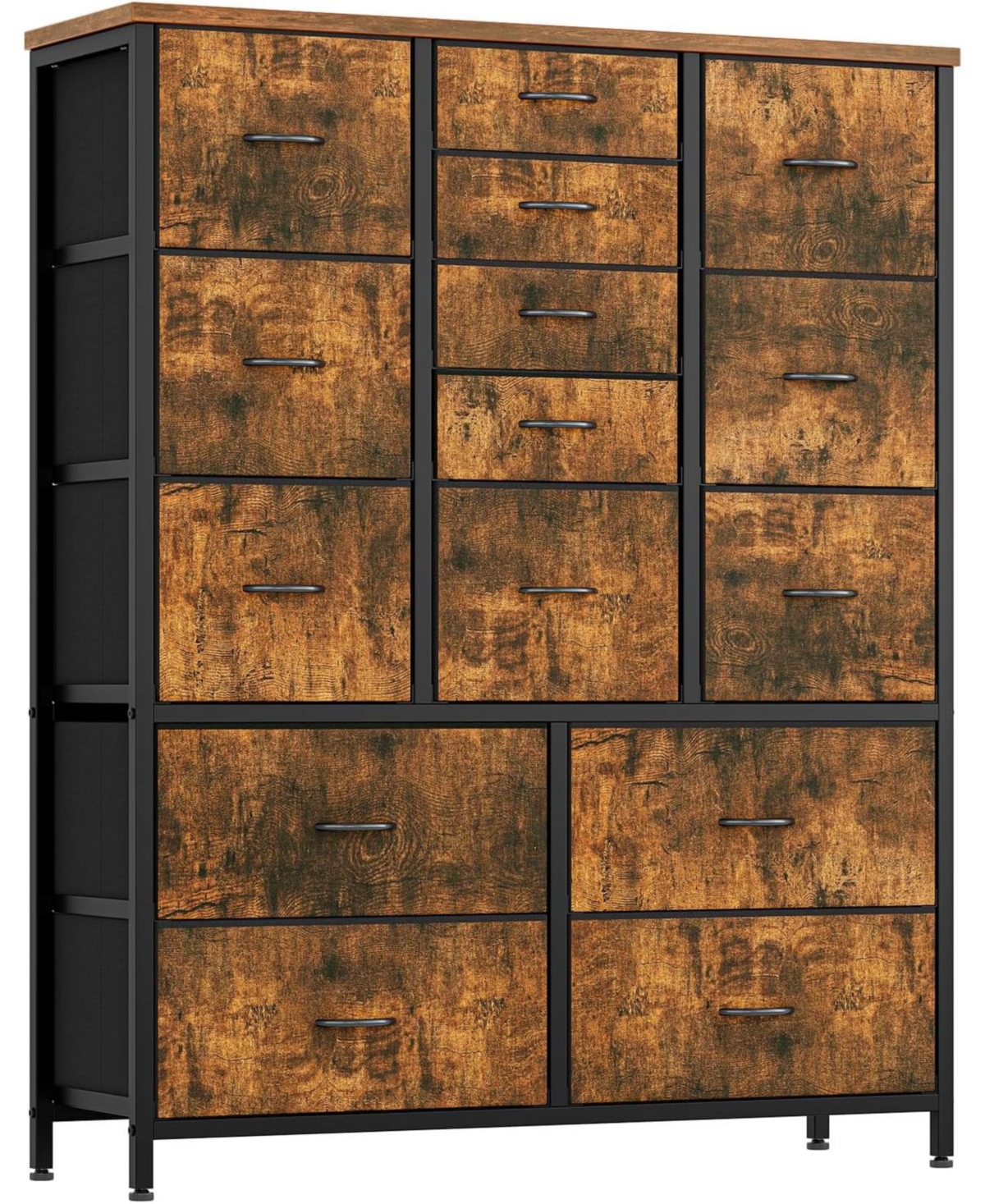 Click here for gaomon 48 H Tall Dresser with 15 Drawers  Fabric S... prices