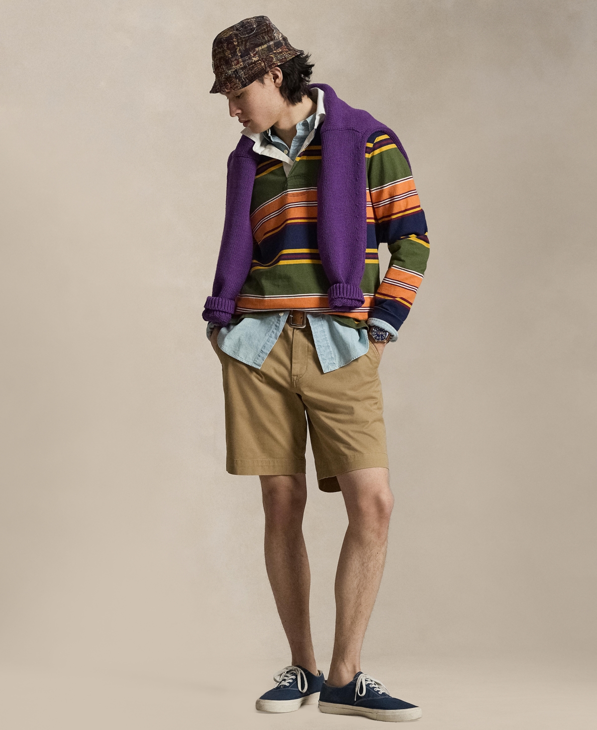 Click here for Polo Ralph Lauren 9-Inch Stretch Classic Fit Chino... prices