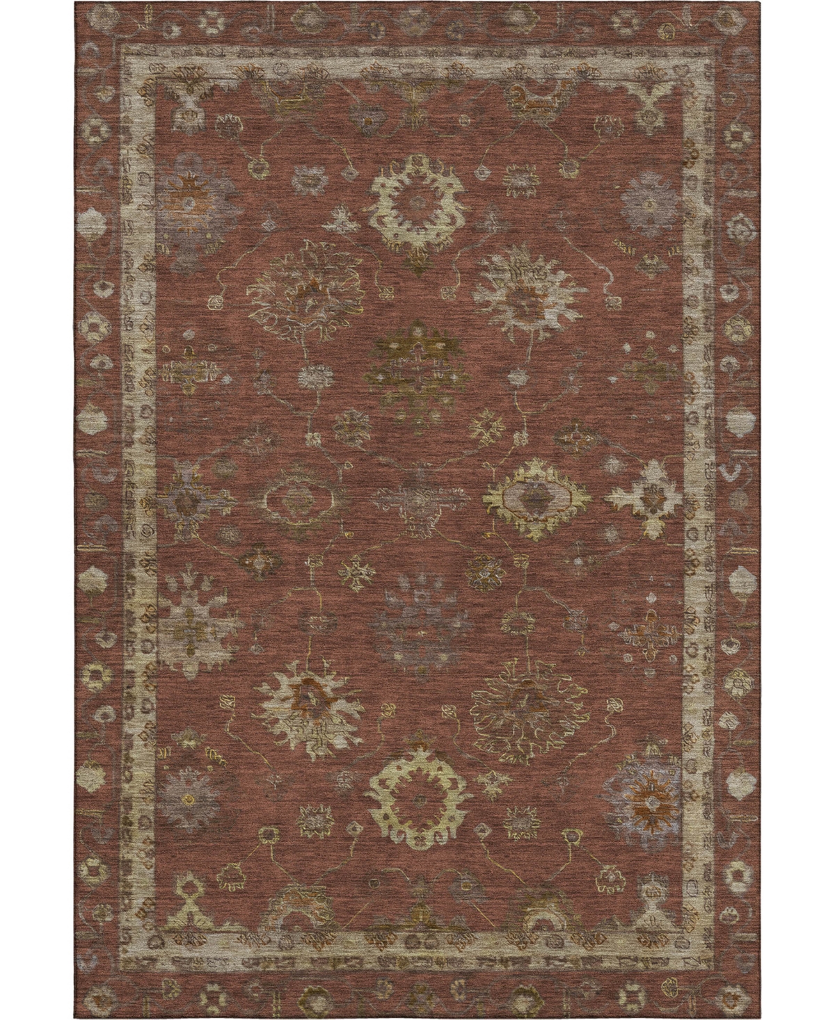 Click here for Addison Mayfield AMF2045 5x76 Area Rug - Paprika prices
