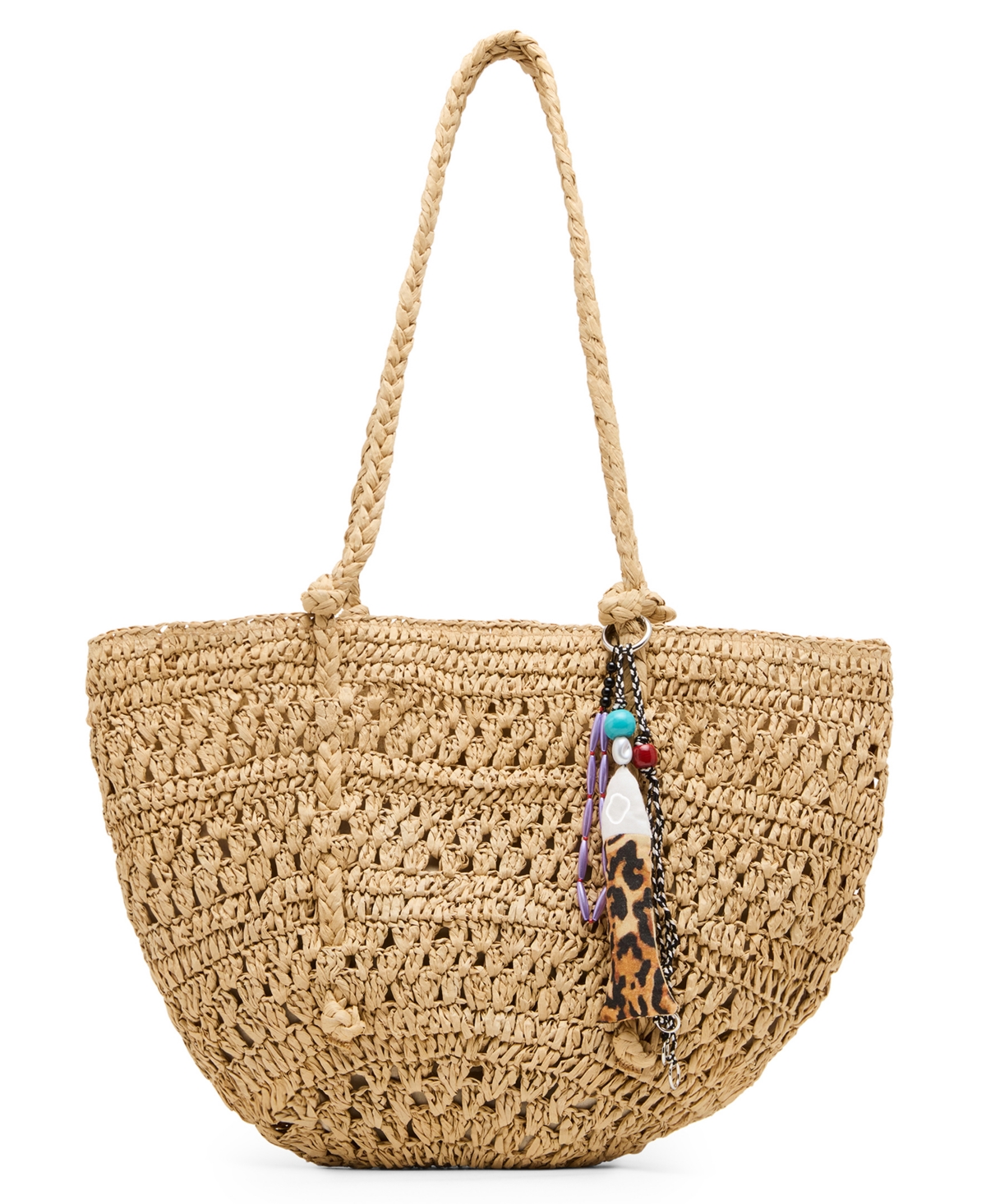 Click here for Steve Madden Btydes Raffia Shopper - Natural prices