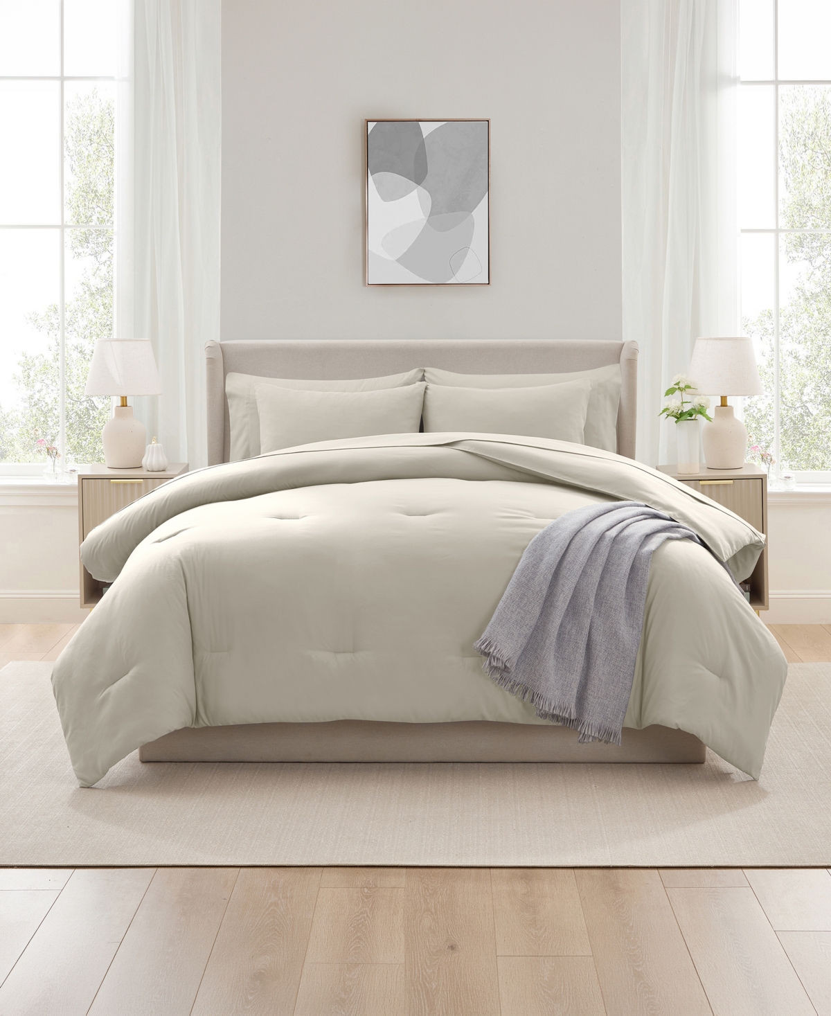 Click here for Nestl Luxury Soft Modern Design 7-Pc. Comforter Se... prices