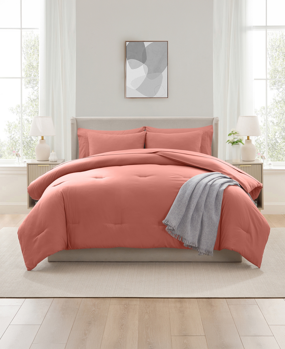 Click here for Nestl Luxury Soft Modern Design 7-Pc. Comforter Se... prices