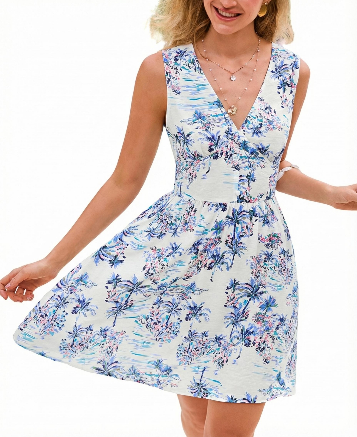 Click here for Cupshe Womens Missing the Beach Tropical Mini Beac... prices