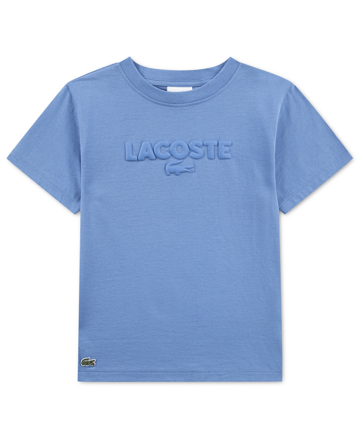 Click here for Lacoste Boys 8-20 Debossed T-Shirt - Turquin prices