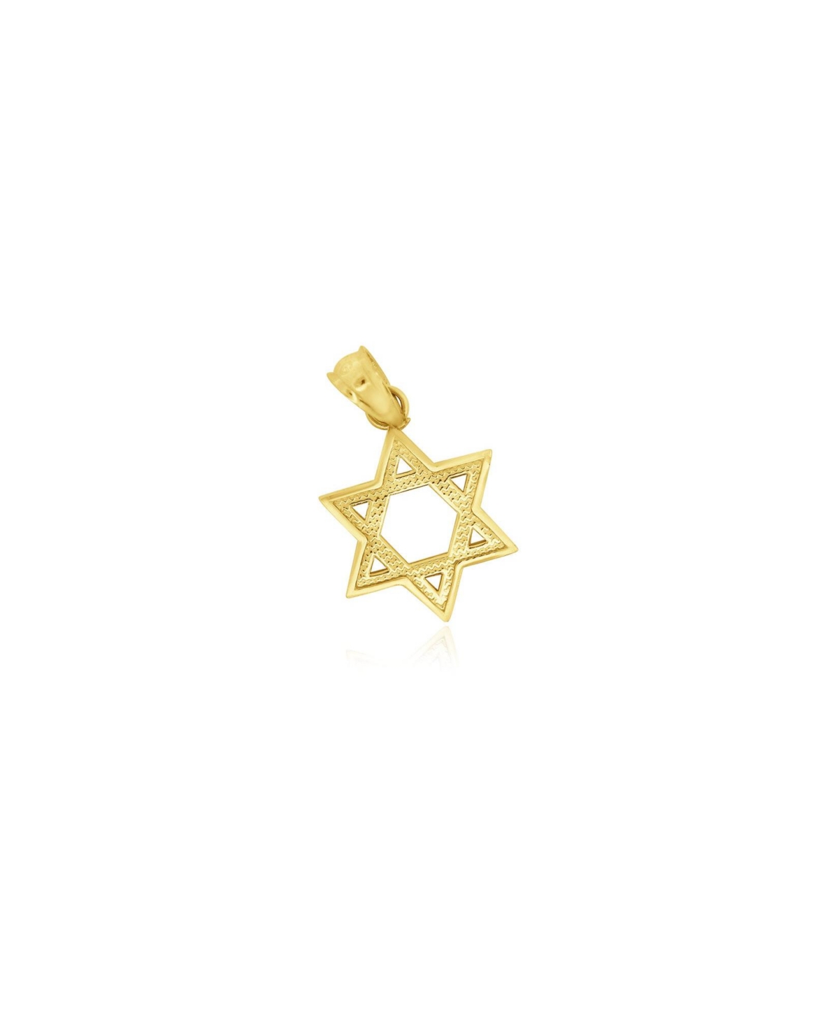 Click here for The Lovery Mini Gold Star of David Charm 14K Gold... prices