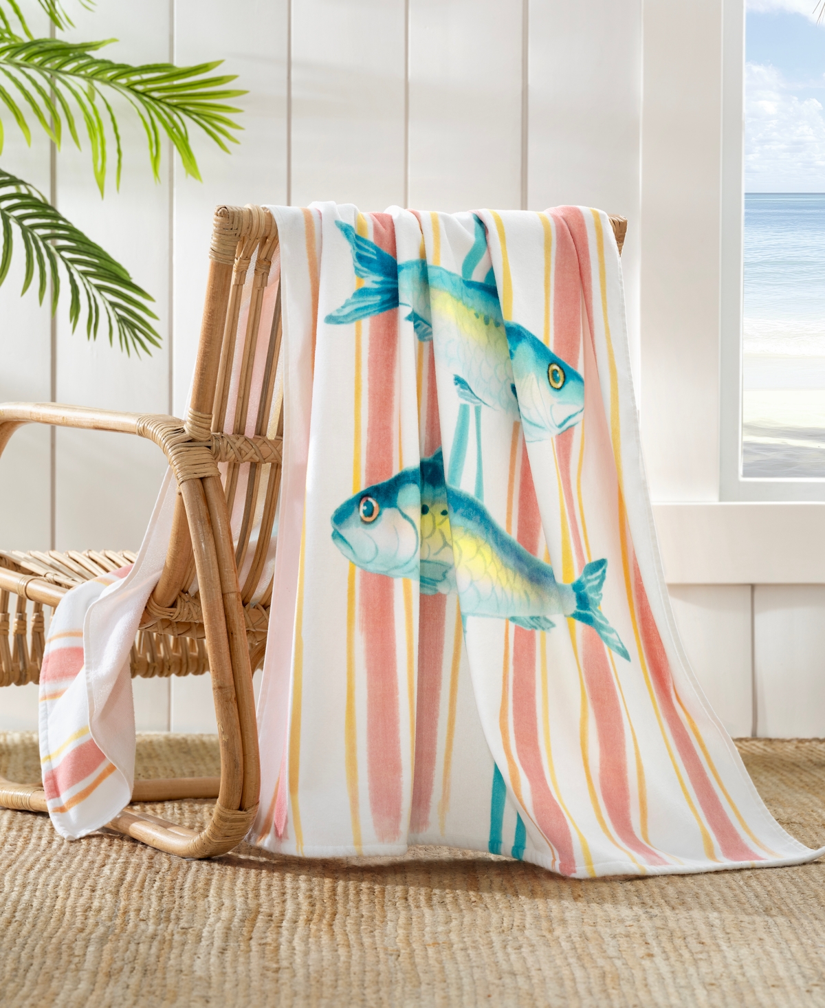 Click here for The Beach House Cotton Salty Sardines Printed Beac... prices
