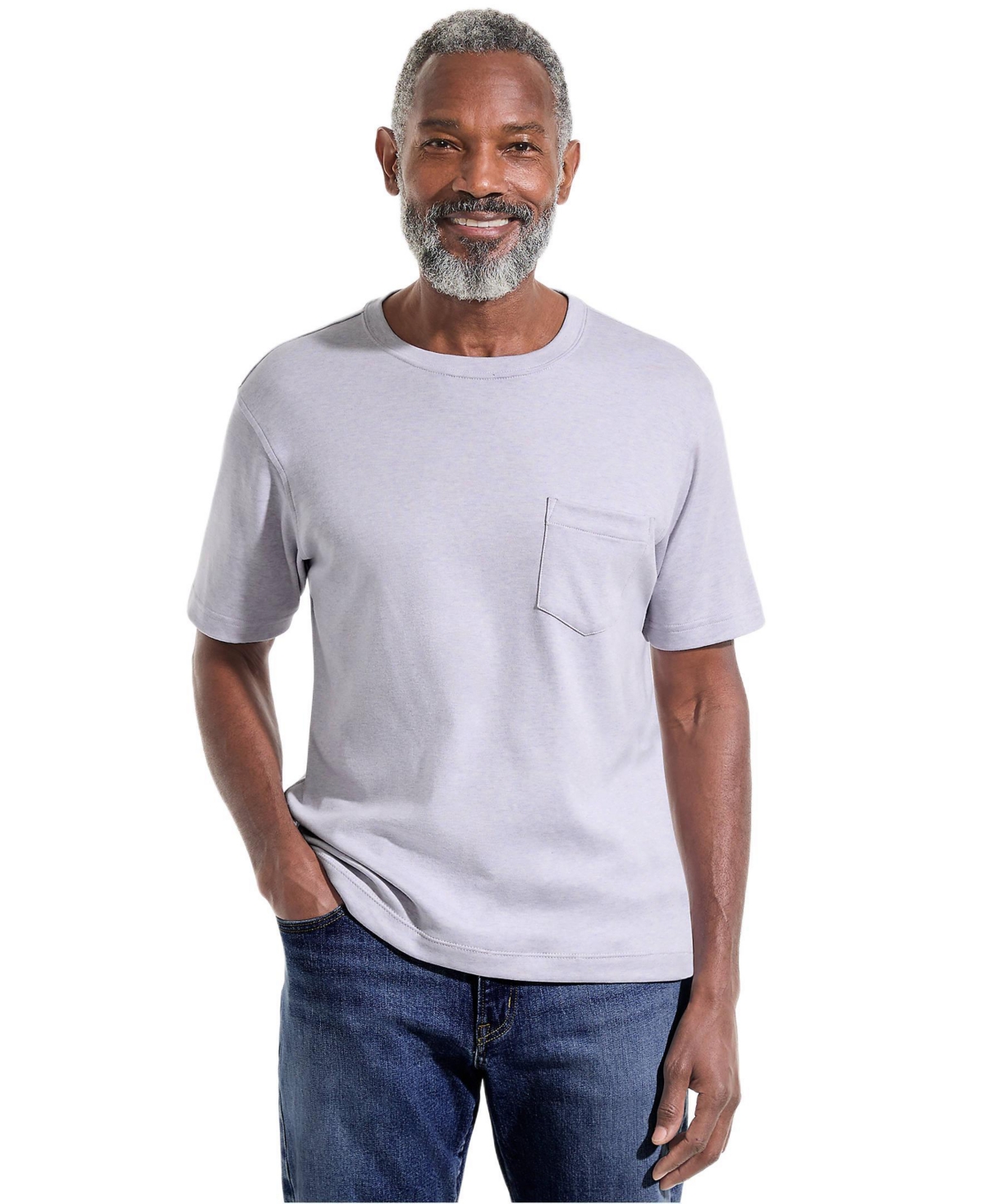 Click here for Lands End Mens Short Sleeve Cotton Supima Tee With... prices