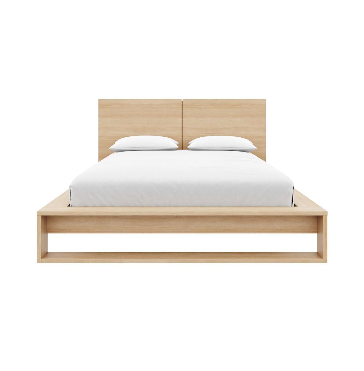 Click here for Nexera Audrey Headboard and Slatted Bedframe. - Bl... prices