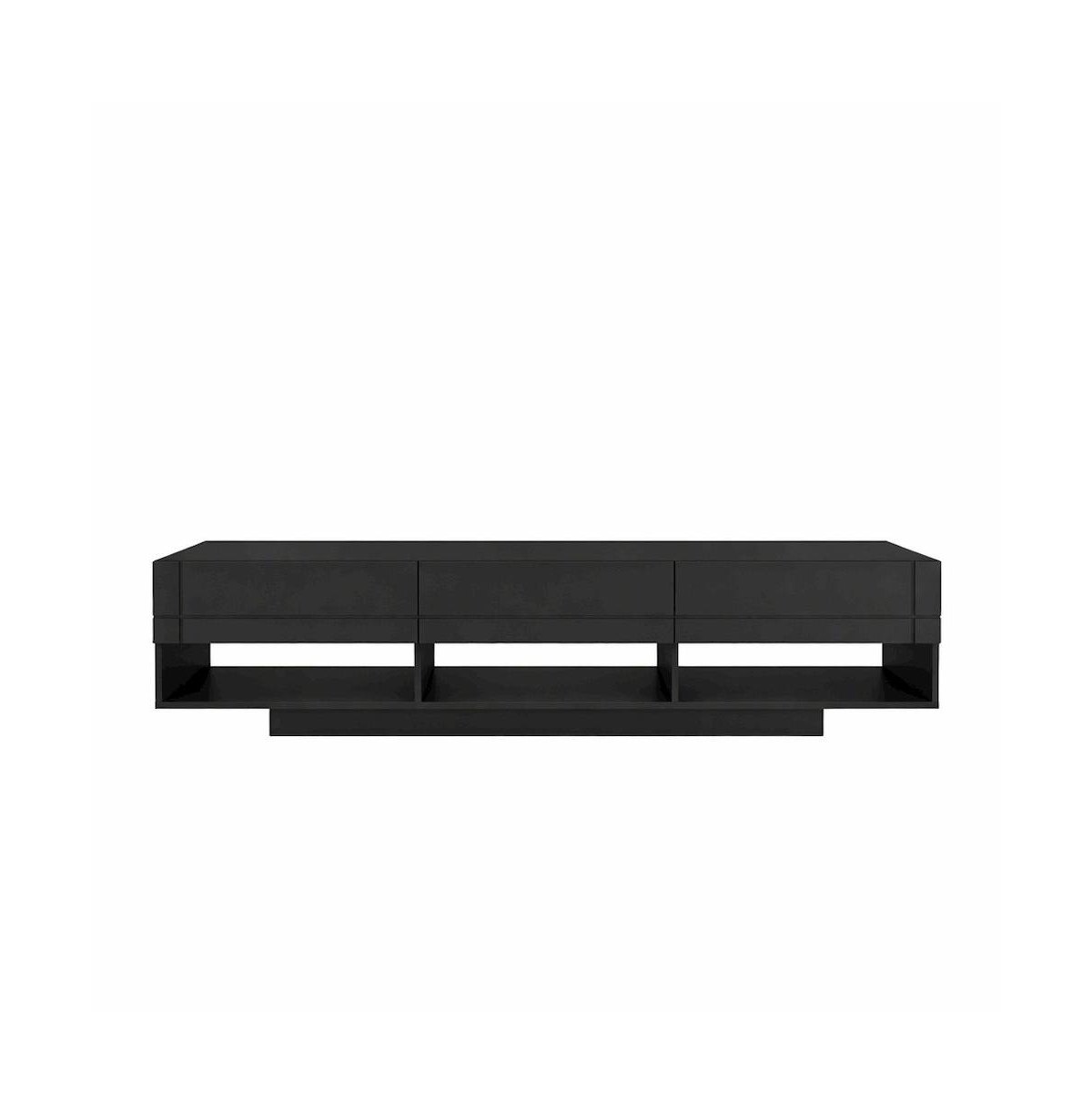 Click here for Nexera 72-Inch Tv Stand With 3-Drawers. - Black prices