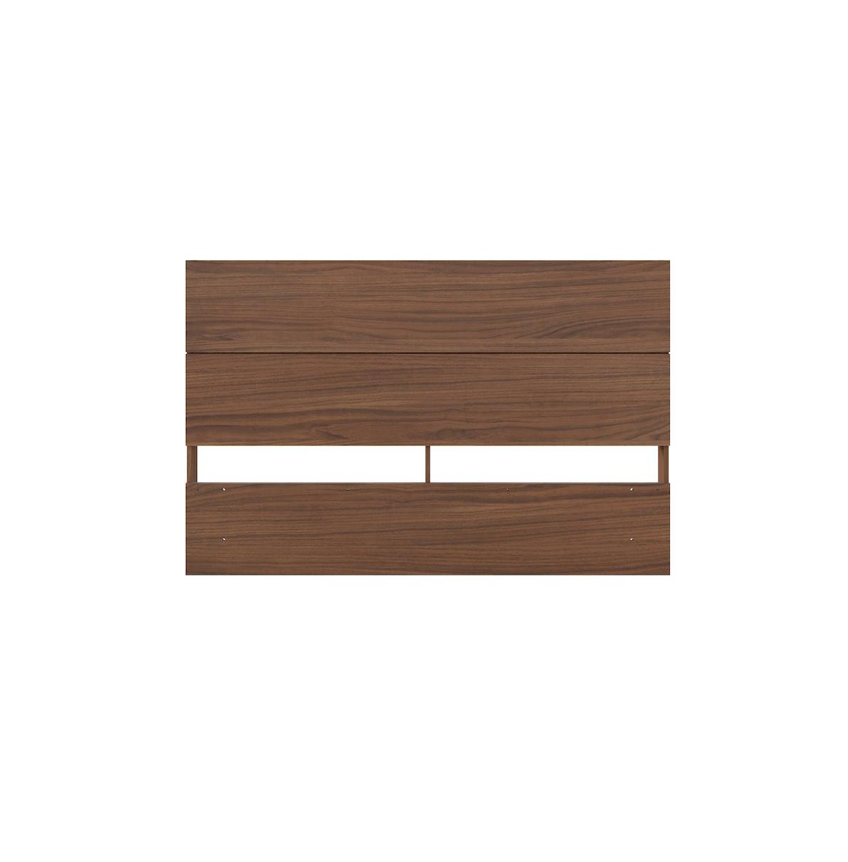 Click here for Nexera Panel Headboard  Queen. - Walnut prices
