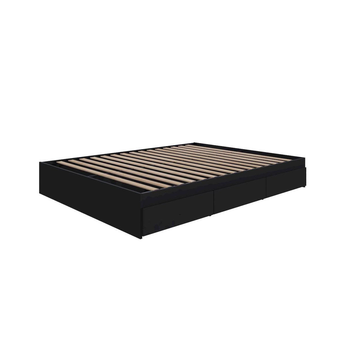 Click here for Nexera 3-Drawer Storage Bed Frame Queen - Black prices