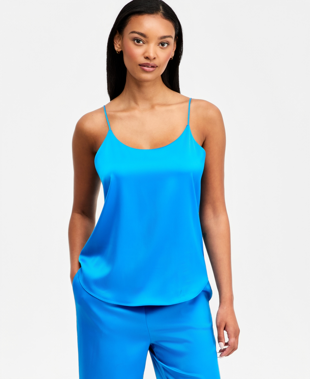 Click here for Bar Iii Womens Satin Scoop-Neck Cami  Macys Exclus... prices
