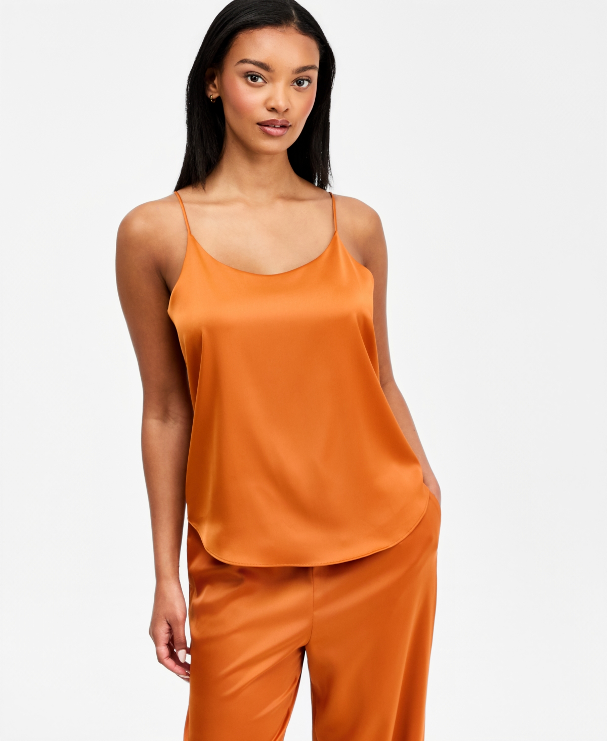 Click here for Bar Iii Womens Satin Scoop-Neck Cami  Macys Exclus... prices