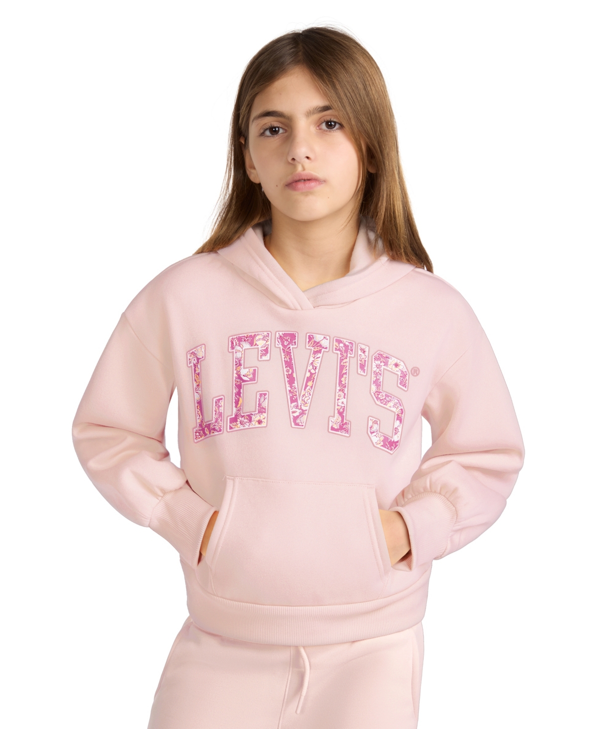 Click here for Levis Big Girls Collegiate Oversized Pullover Hood... prices