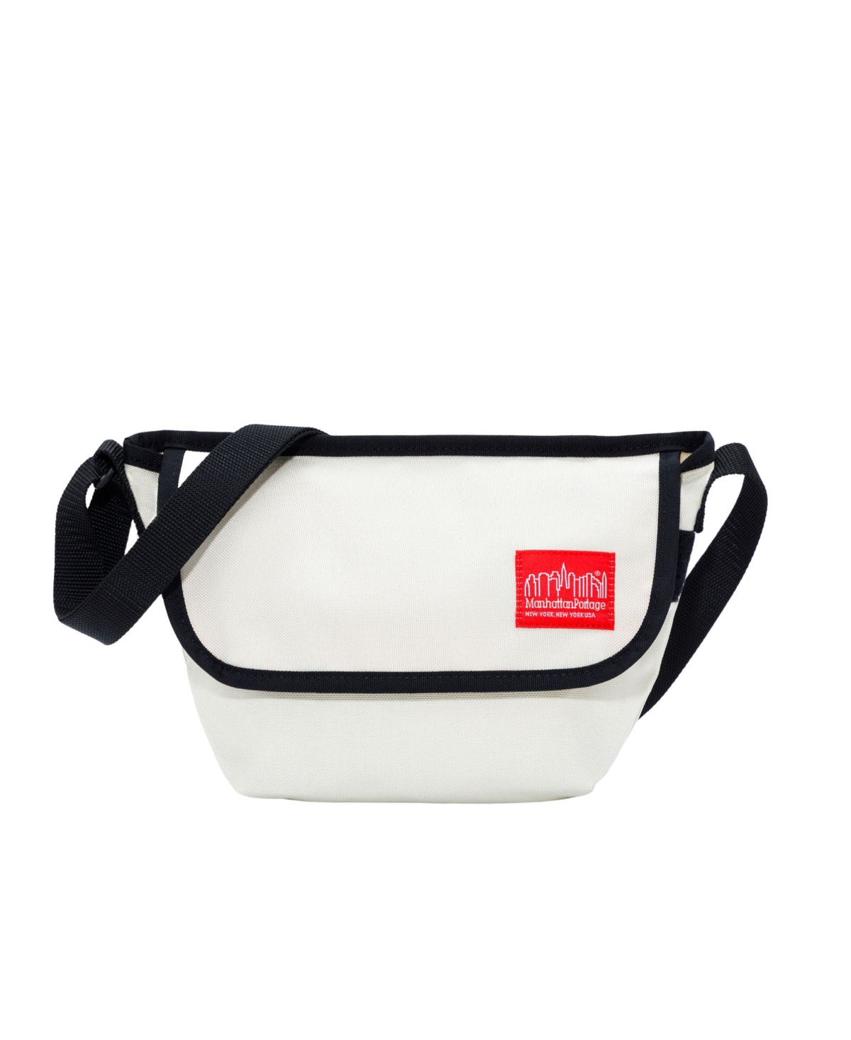 Click here for Manhattan Portage Mini Ny Messenger Bag - Ivory prices