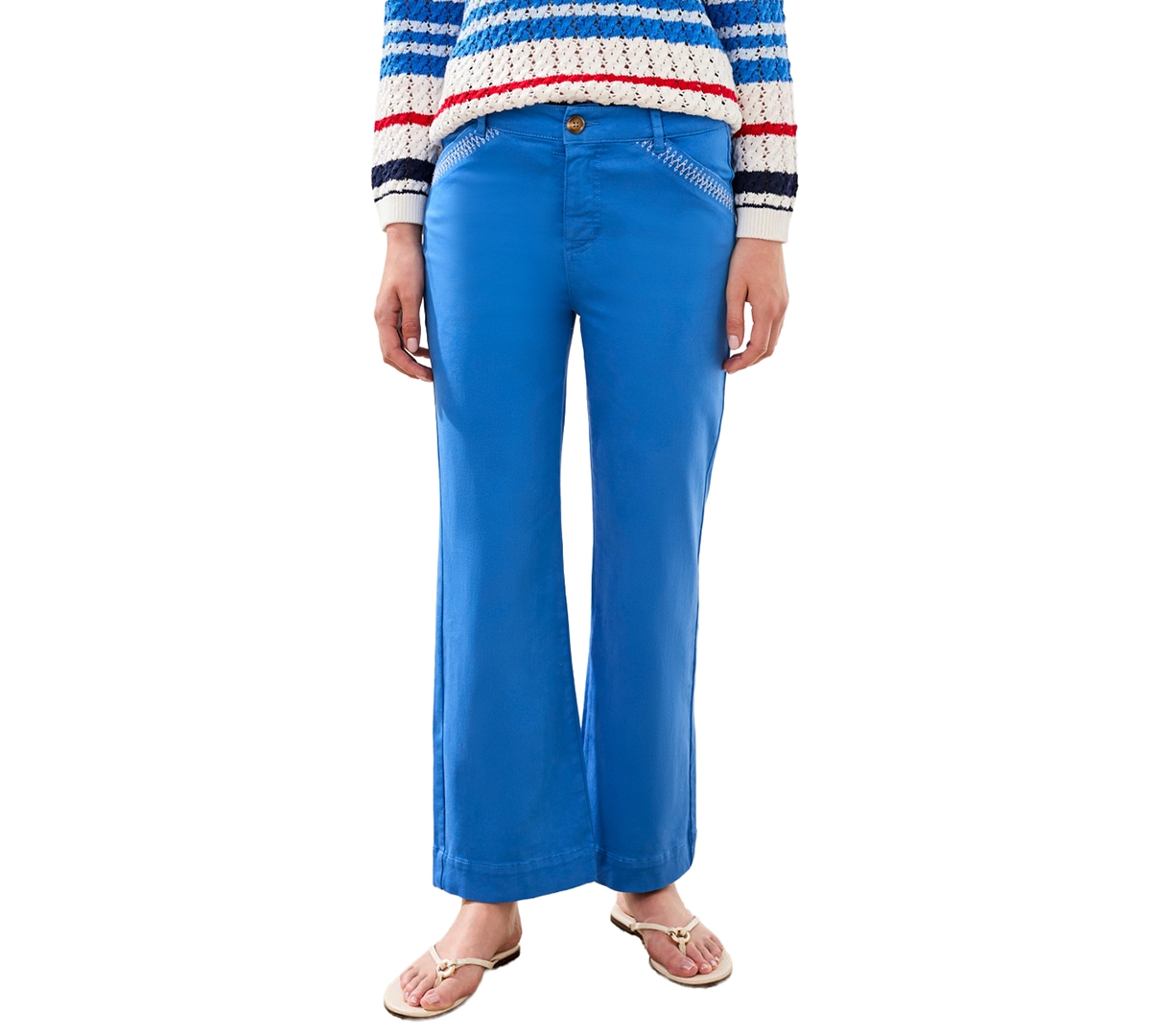 Click here for Tribal Womens Stretch Denim Kick Flare Jeans - Roy... prices