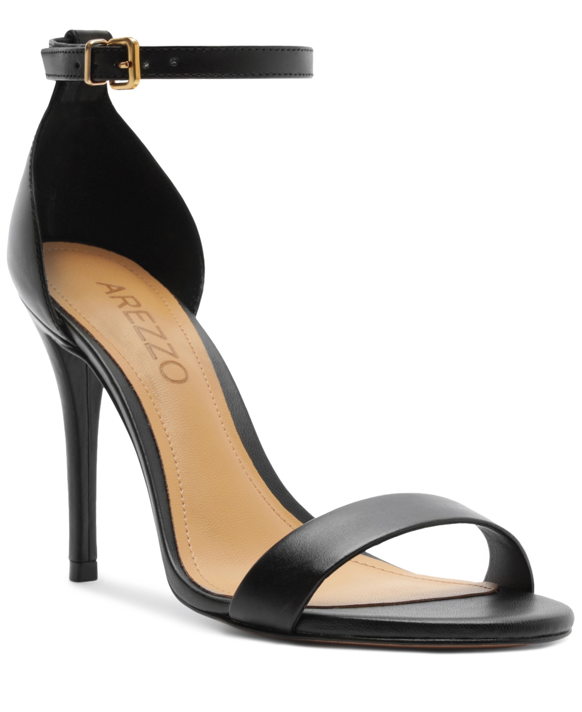 Click here for Arezzo Womens Isabelli High Stiletto Sandals - Bla... prices