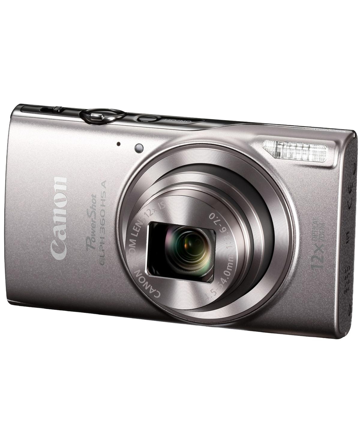 Click here for Canon PowerShot Elph 360 Hs A Digital Camera - Sil... prices