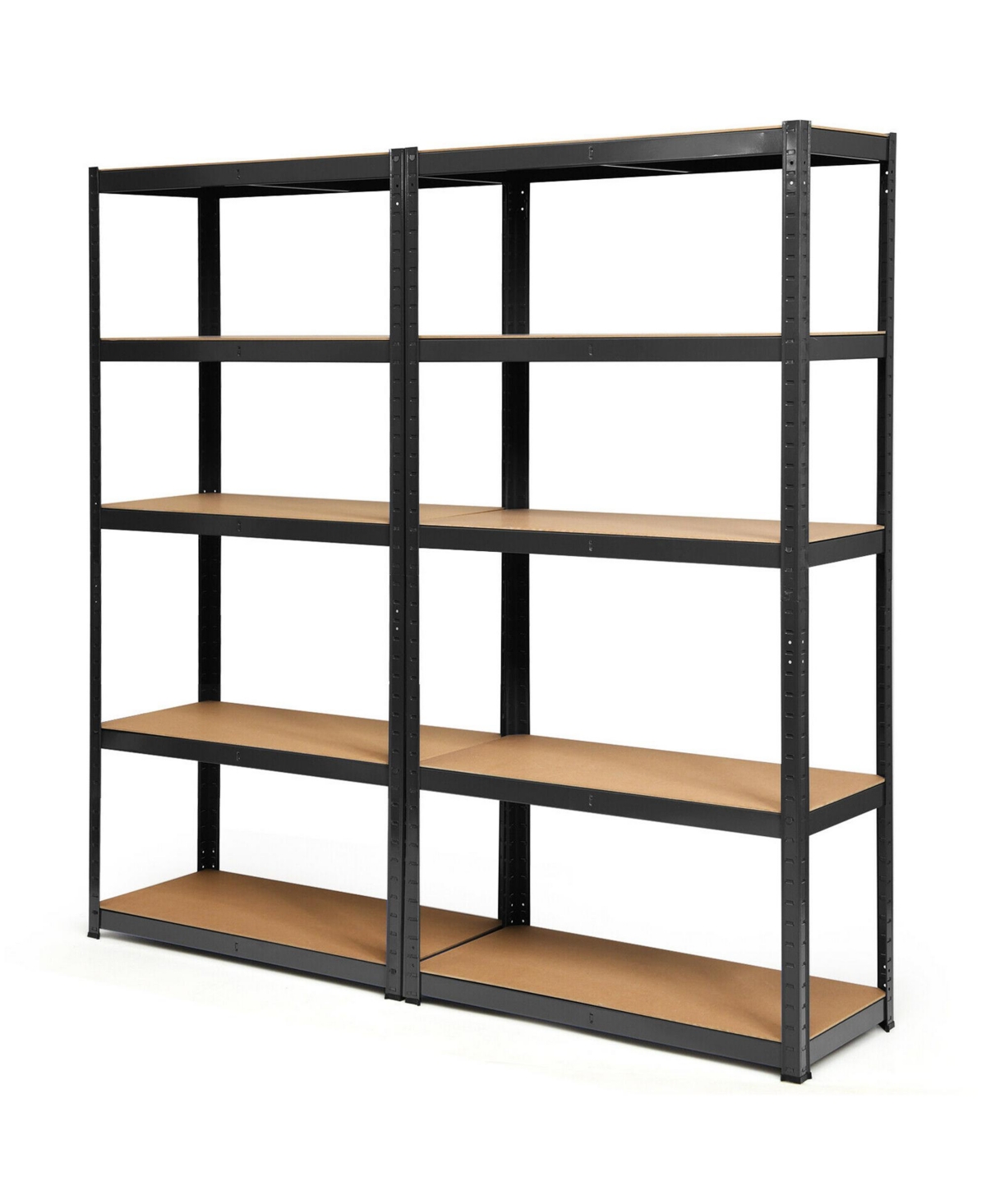 Click here for Gymax Metal 5-Tier Garage Storage Rack Shelf Adjus... prices