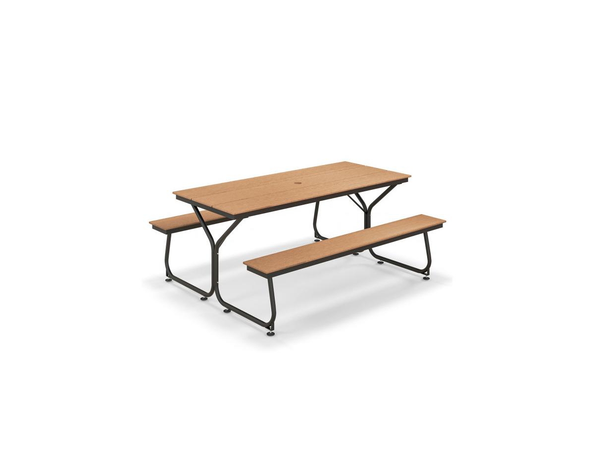Click here for Slickblue Outdoor 6 Ft Picnic Table with Bench Sea... prices