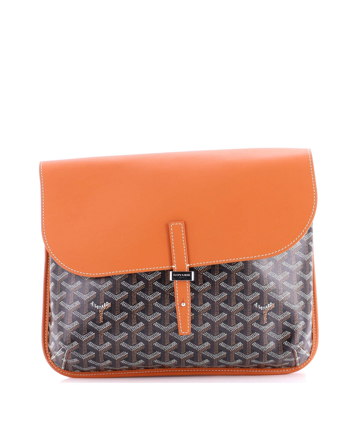 Click here for Pre-Owned Goyard Coursier Messenger Bag Coated Can... prices