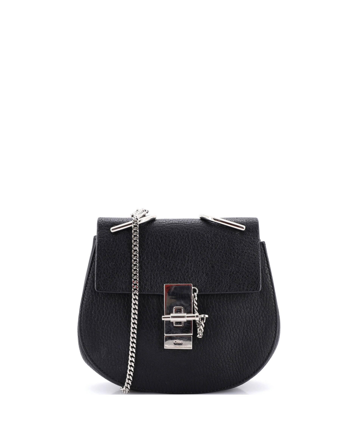 Click here for Pre-Owned Chloe Mini Drew Crossbody Bag Leather -... prices