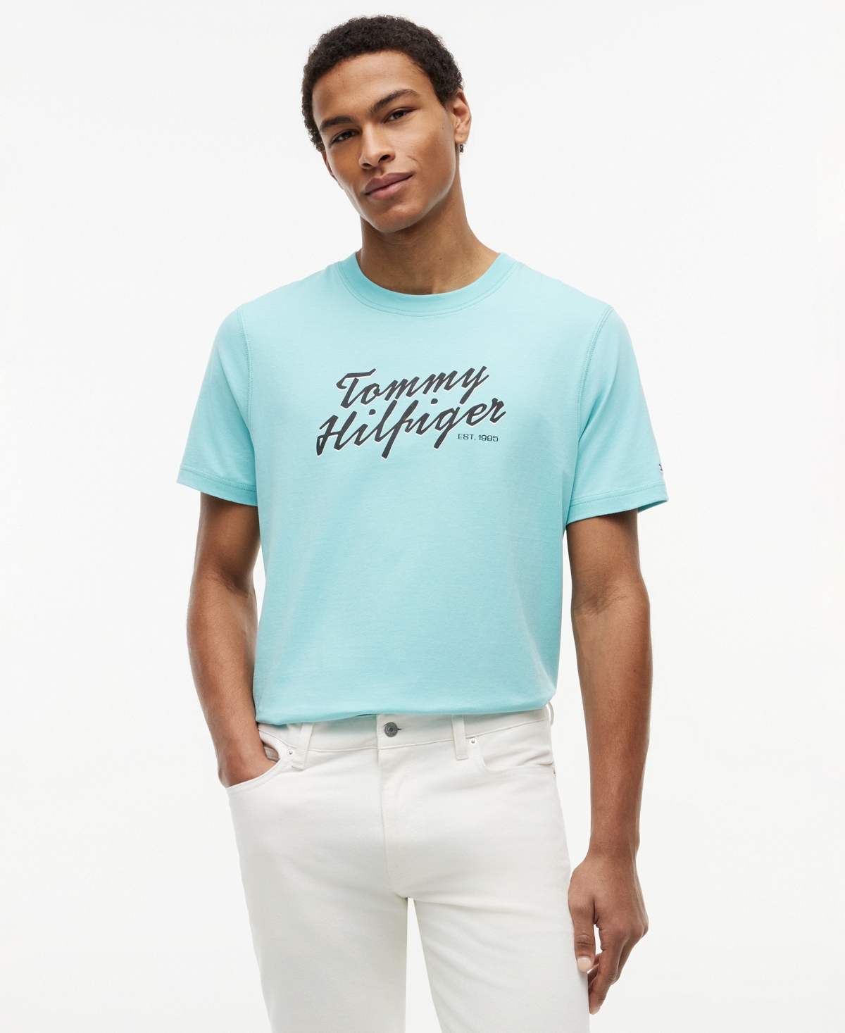 Click here for Tommy Hilfiger Mens Summer Graphic Crewneck T-Shir... prices