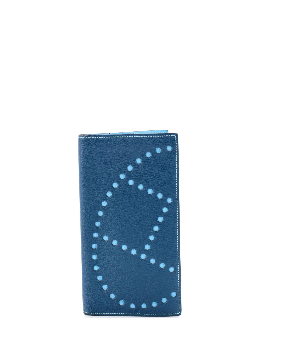 Click here for Pre-Owned Hermes Long Evelyne Wallet Chevre Mysore... prices