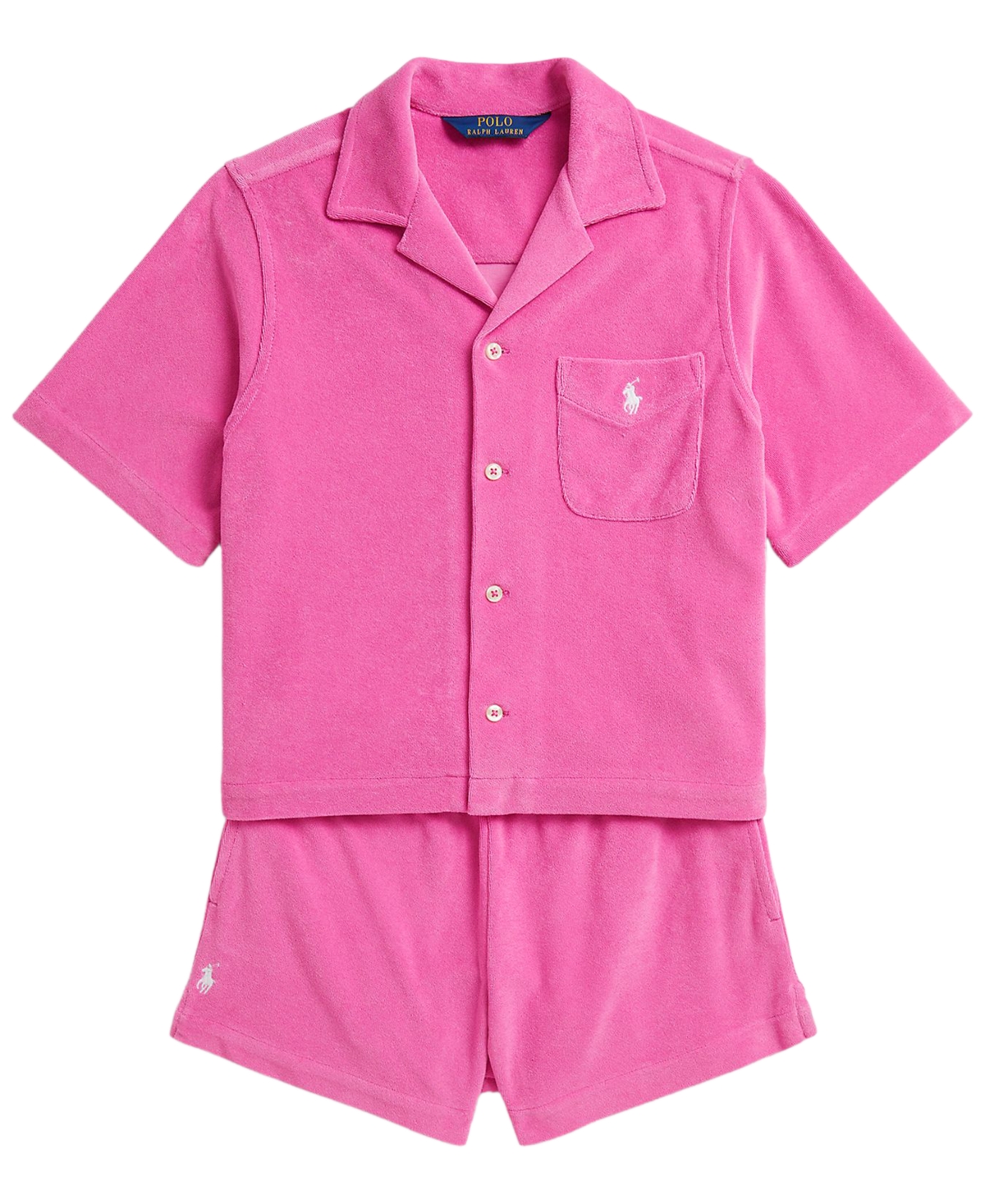Click here for Polo Ralph Lauren Girls 7-16 Terry Shirt & Short... prices