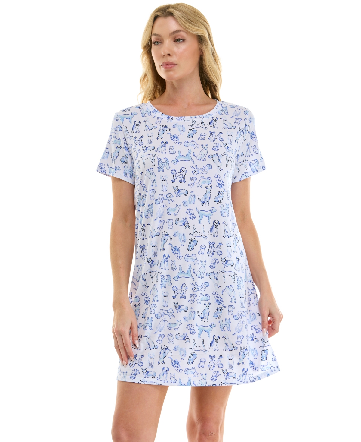 Click here for Jaclyn Intimates Womens Relaxed Short-Sleeve Sleep... prices