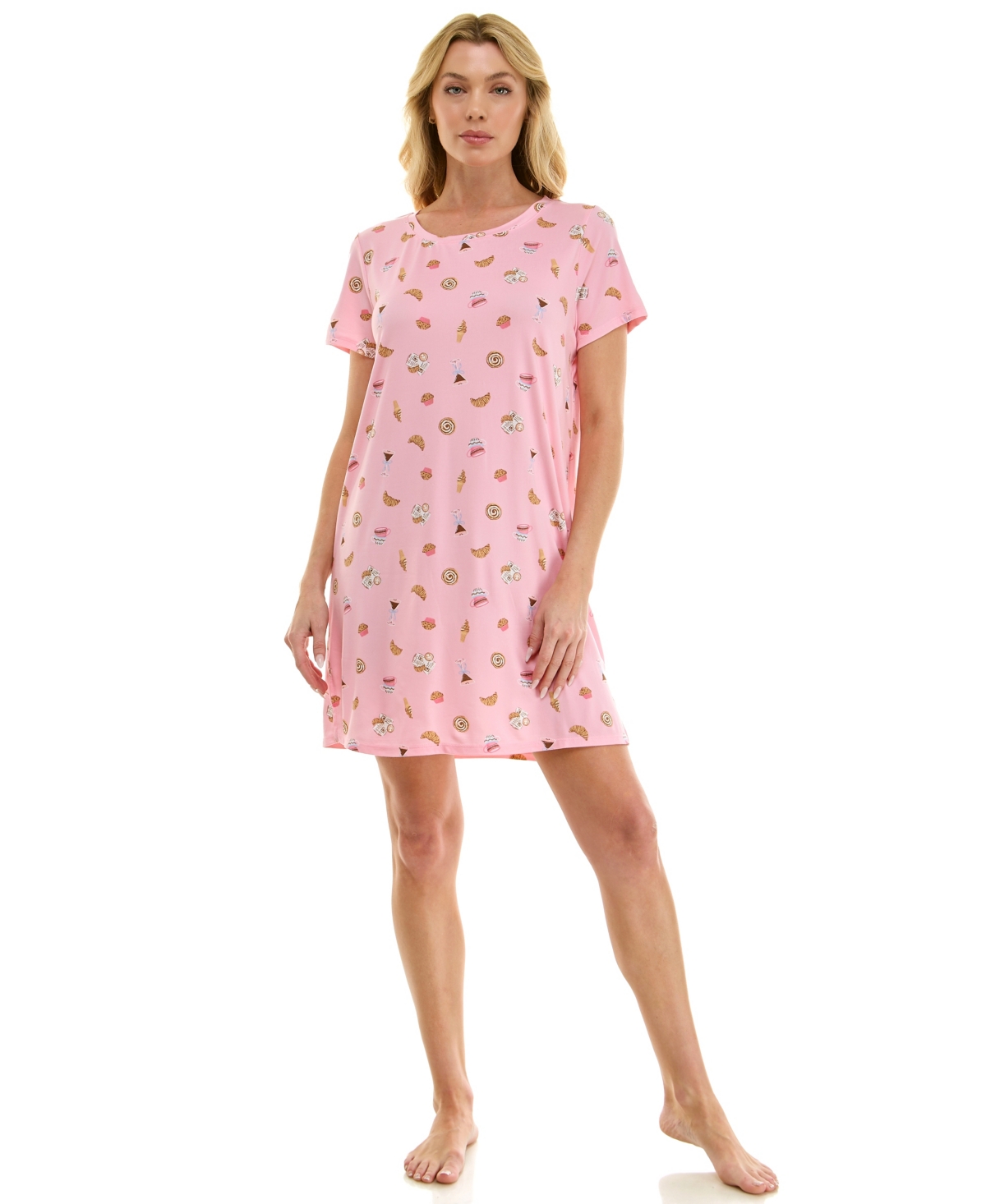Click here for Jaclyn Intimates Womens Relaxed Short-Sleeve Sleep... prices