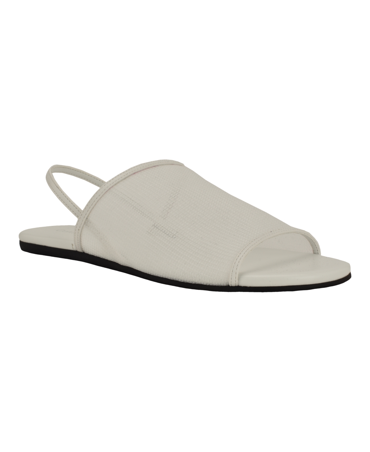 Click here for Calvin Klein Womens Gaven Slingback Sandals - Whit... prices