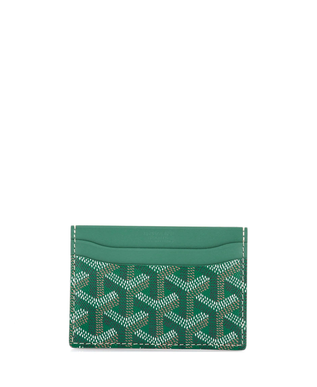 Click here for Pre-Owned Goyard Saint Sulpice Card Holder Coated... prices